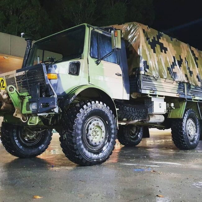 Cargo W/Winch | Aust. Ex-Military Unimogs