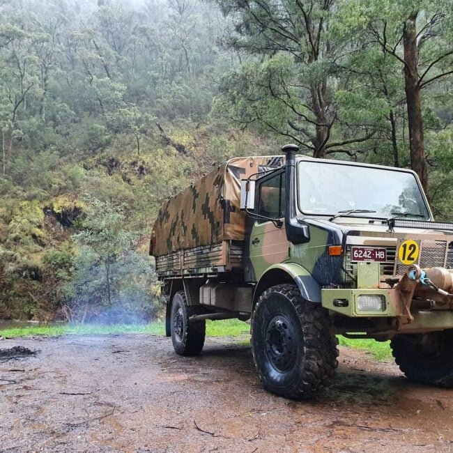 Cargo W/Winch | Aust. Ex-Military Unimogs