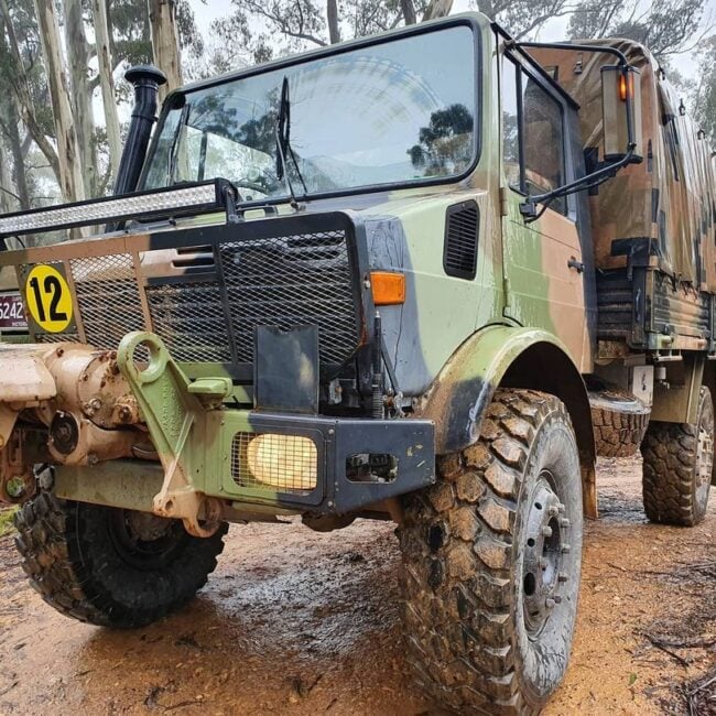 Cargo W/Winch | Aust. Ex-Military Unimogs