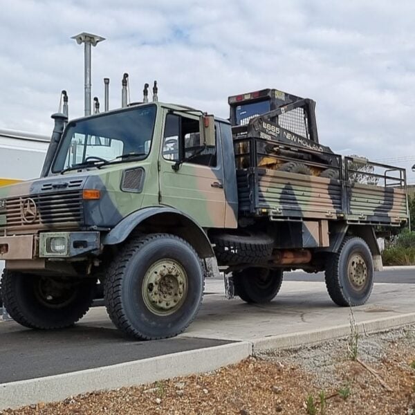Cargo | Aust. Ex-Military Unimogs