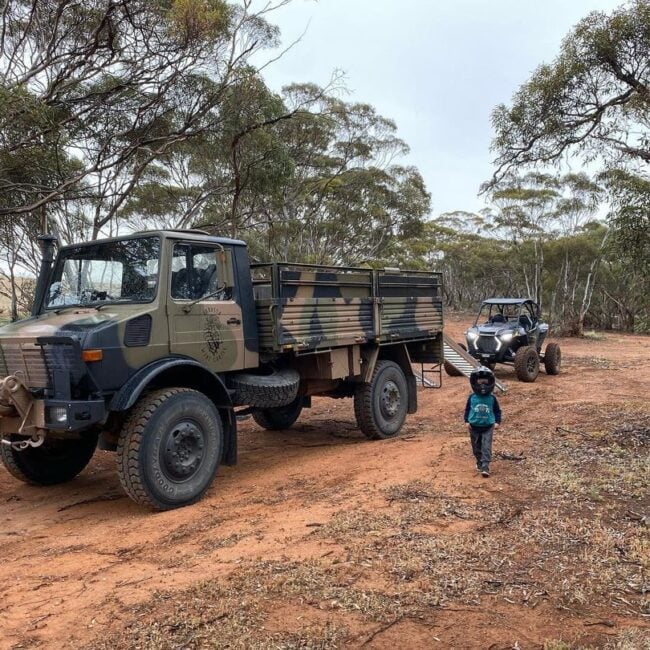 Cargo W/Winch | Aust. Ex-Military Unimogs
